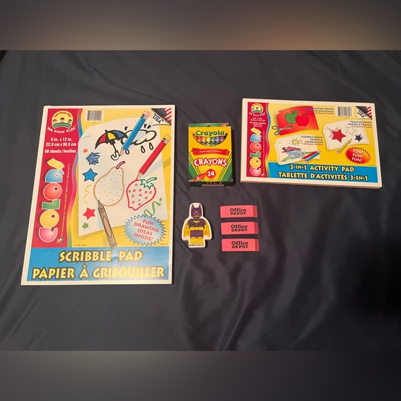Crayola | Office | Nwot 24 Pack Crayon Crayola 2 Scribble Pads 3 Office ...